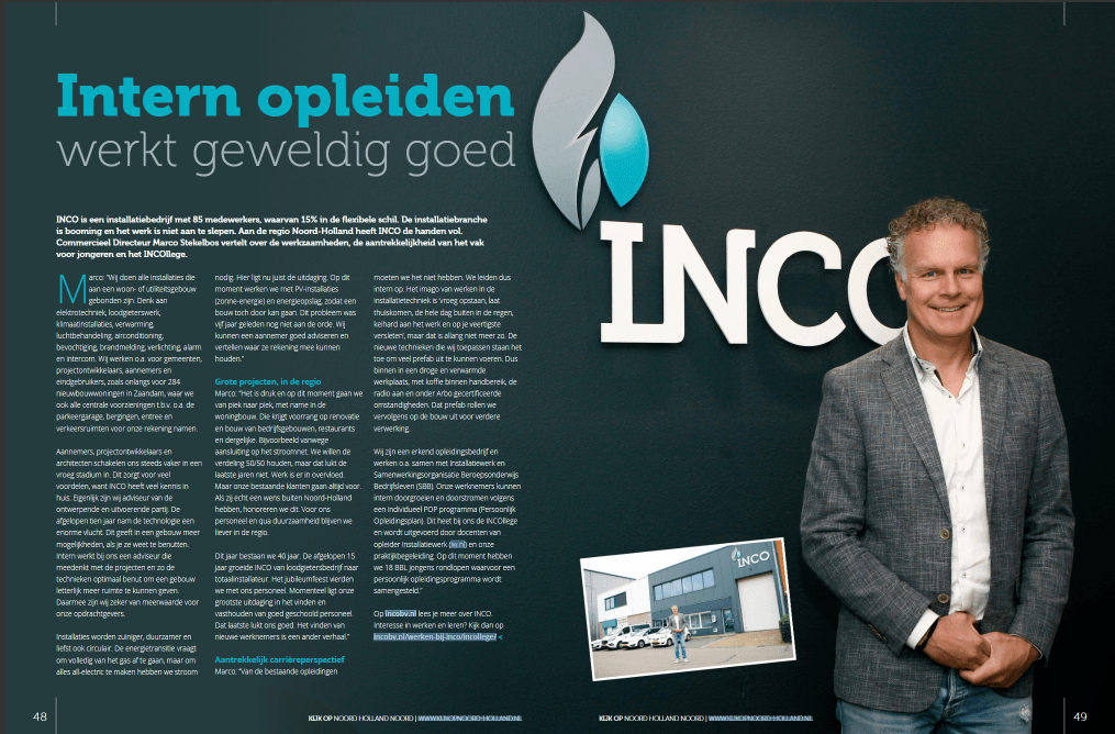 Nieuws: Kijk op Noord-Holland Noord – INCO B.V.